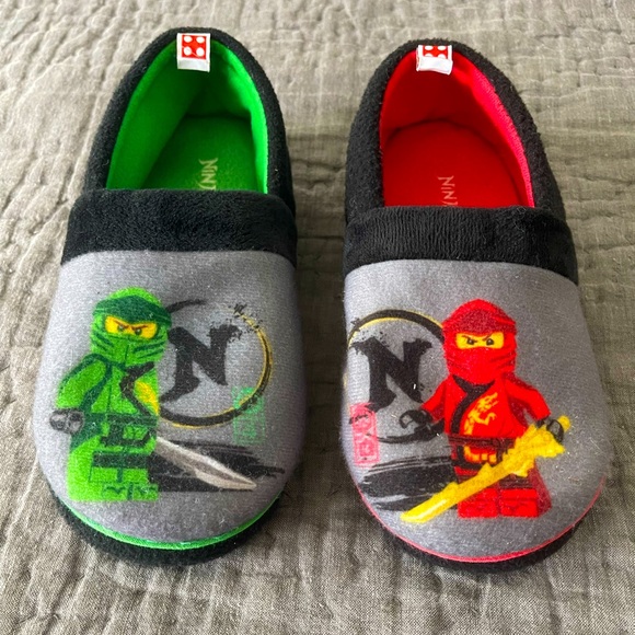 Lego | Shoes | Lego Ninjago Kids Boys Slippers Green Red Size 23 Years ...